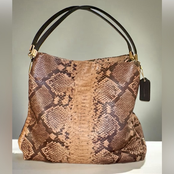 Coach | Bags | Coach Phoebe Python Snakeskinembossed Leather Limited ...